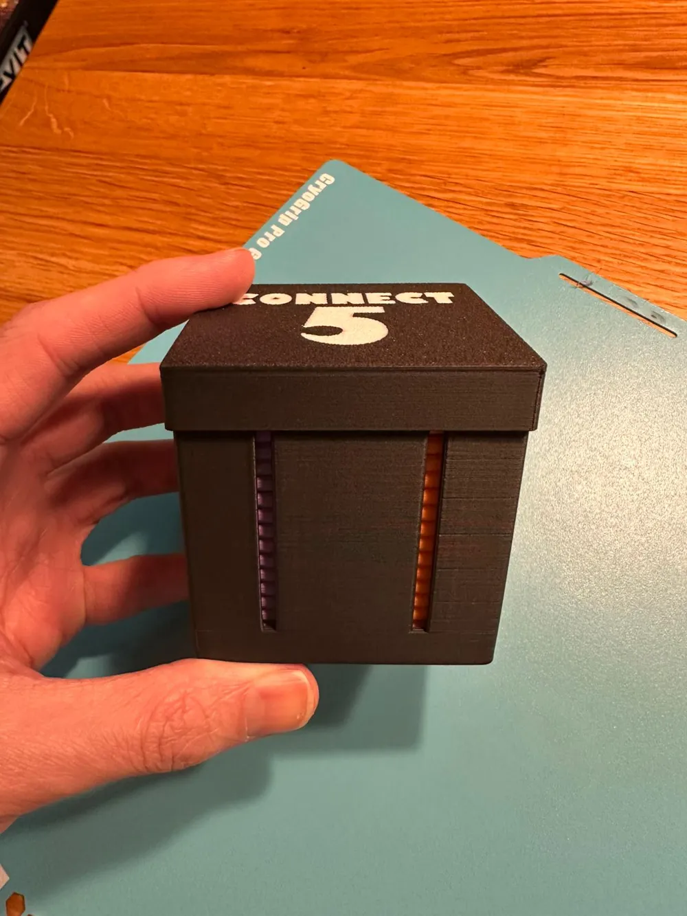 Storage Box for Connect 5 Game - Free 3D Print Model - MakerWorld