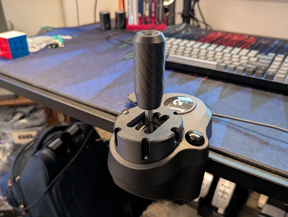 Logitech G Shifter Gated Manual and Shift Knob by Manifold3D MakerWorld: Download Free 3D Models