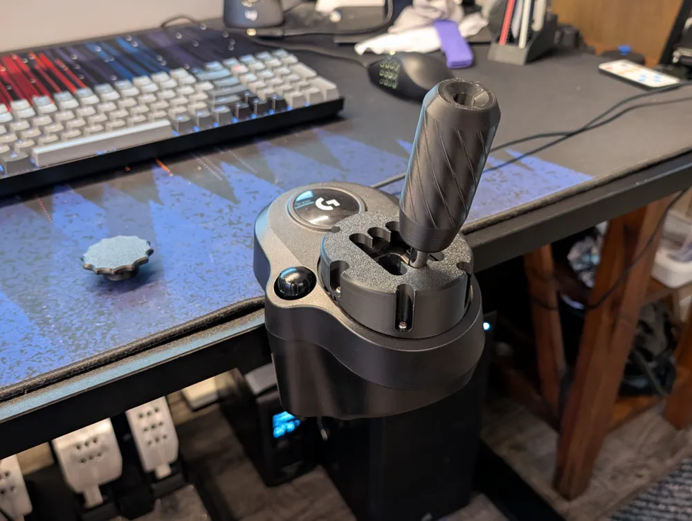 Logitech G Shifter Gated Manual and Shift Knob - Free 3D Print Model ...
