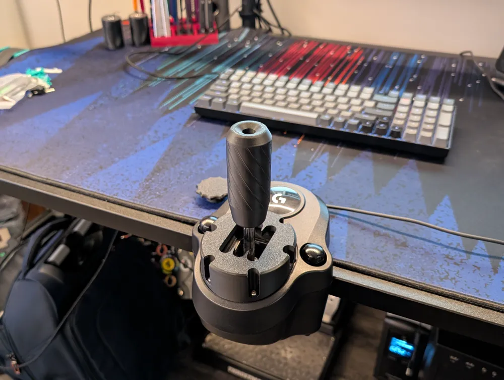 Logitech G Shifter Gated Manual and Shift Knob - Free 3D Print Model ...