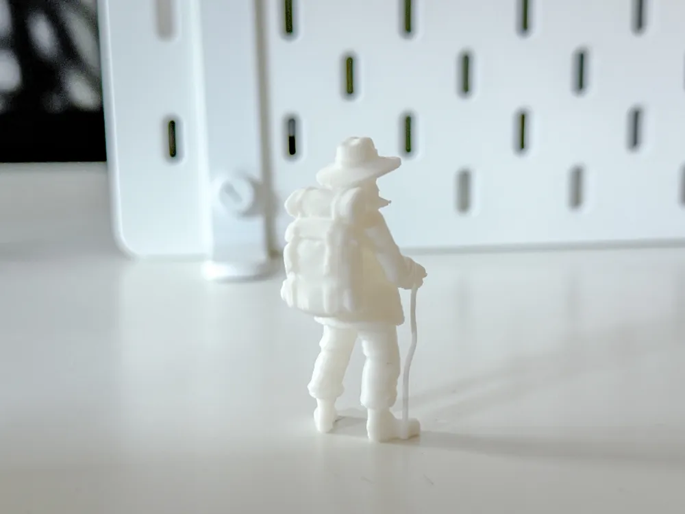 Miniature Explorer/Old Man for your Diorama - Free 3D Print Model ...