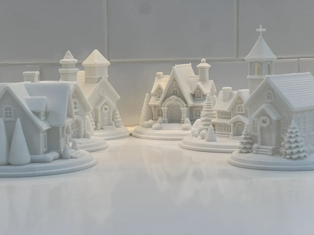 Winterdorf-Kollektion von ProtoBit MakerWorld: Kostenlose 3D-Modelle ...