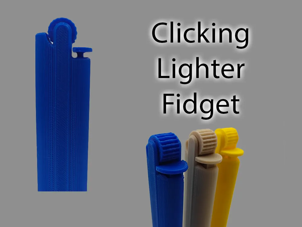 Print-in-place Clicking Lighter Fidget by Jeroblack MakerWorld ...