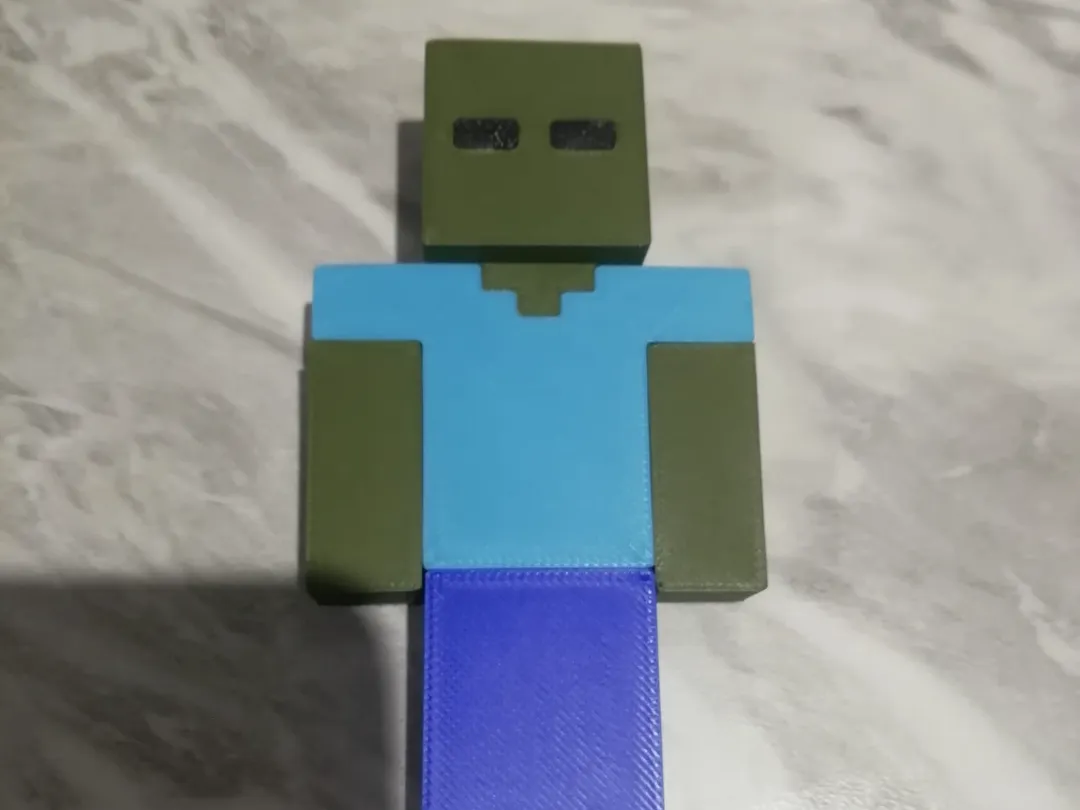 Minecraft-Zombie von CreativityIsKey MakerWorld: Kostenlose 3D-Modelle herunterladen