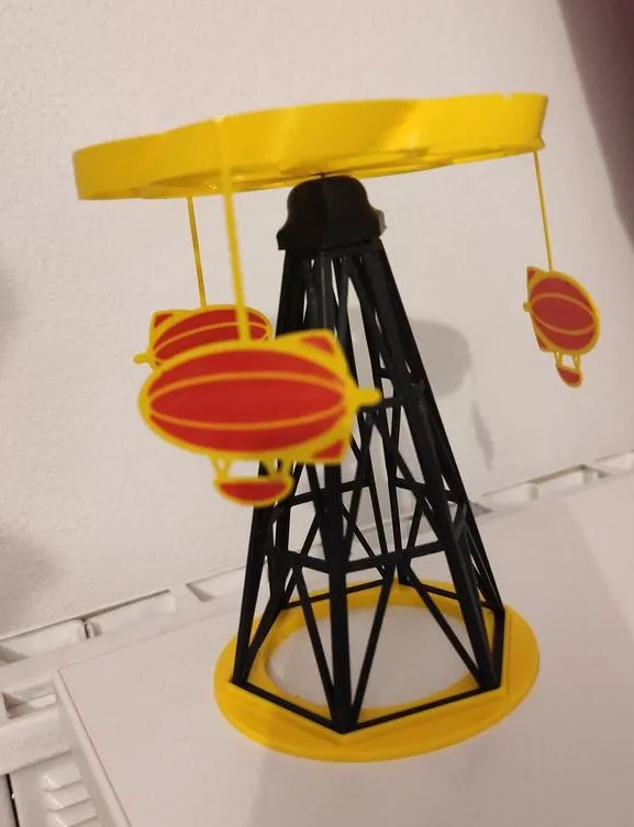 Hot air carousel (not candy carousel) by mochr MakerWorld: Download ...