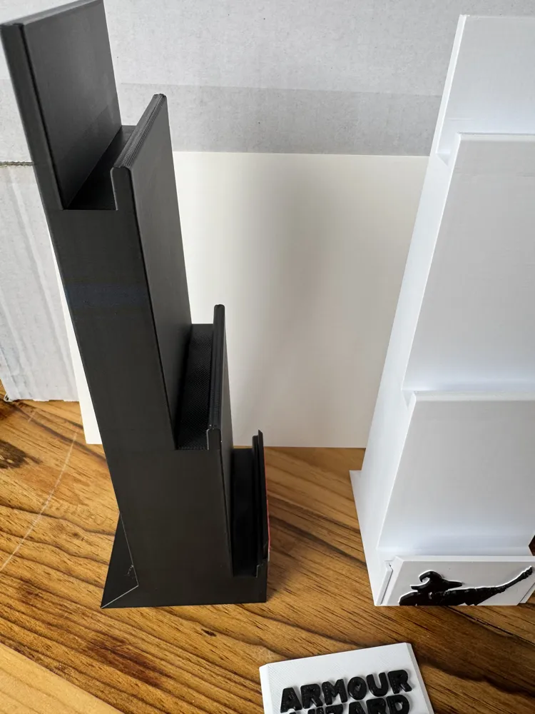 Showcase 3-Tier Card Stand Grade Trading Card TCG - Free 3D Print Model ...