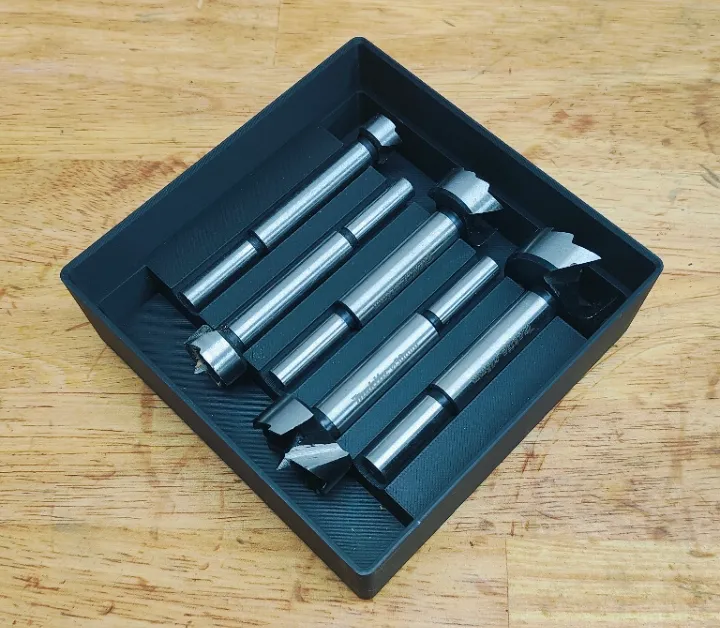 Gridfinity Forstner bit holder by Llama16MakerWorld: Download Free 3D ...