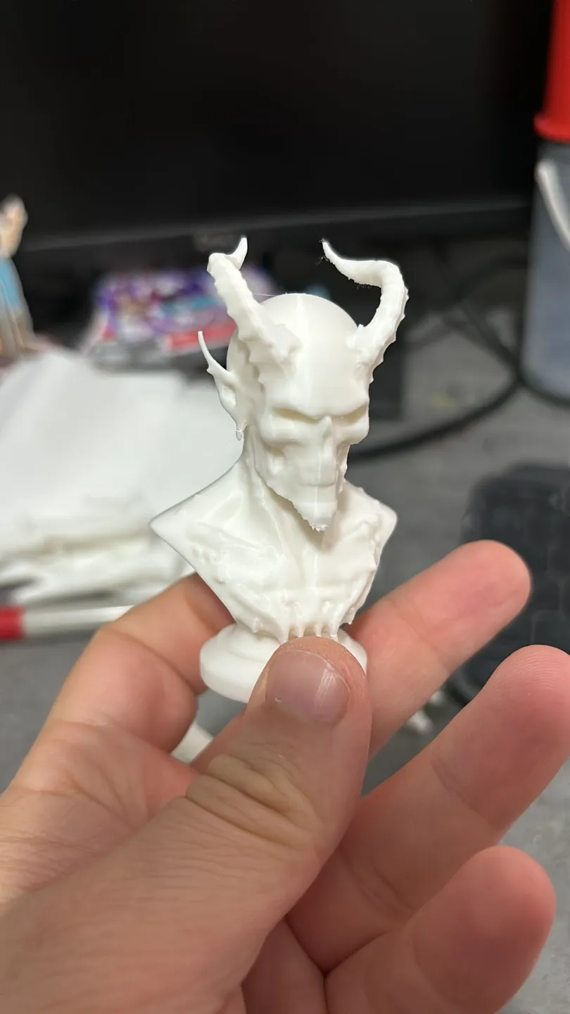 Demon bust by orenlibaneMakerWorld: Download Free 3D Models