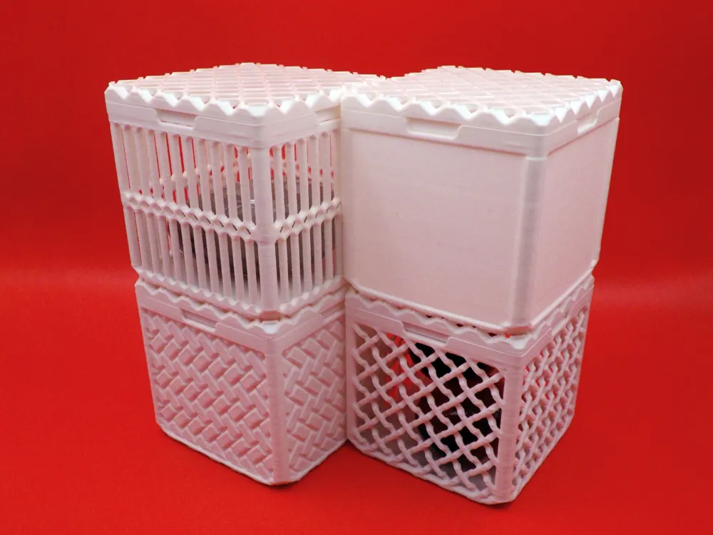 stacking cube box by soukakudo - MakerWorld