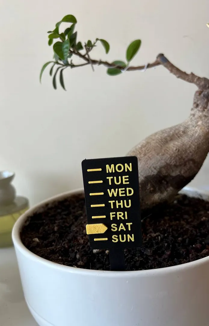 Watering Label by Prototype Studio - MakerWorld