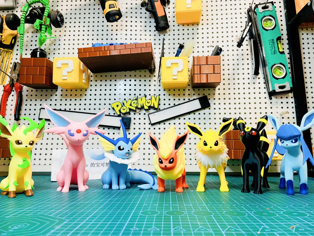 Pokémon — Flareon (Multi-color Assembly) by 手残的Leo - MakerWorld