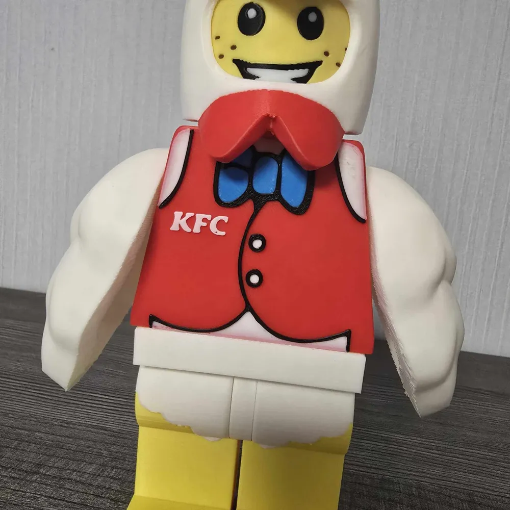 Big Brick * KFC Mascot Chicky * 500% by cBoLsmUiEcMakerWorld: Download ...