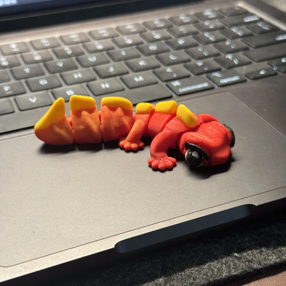 Articulated MINI GECKO! - Free 3D Print Model - MakerWorld