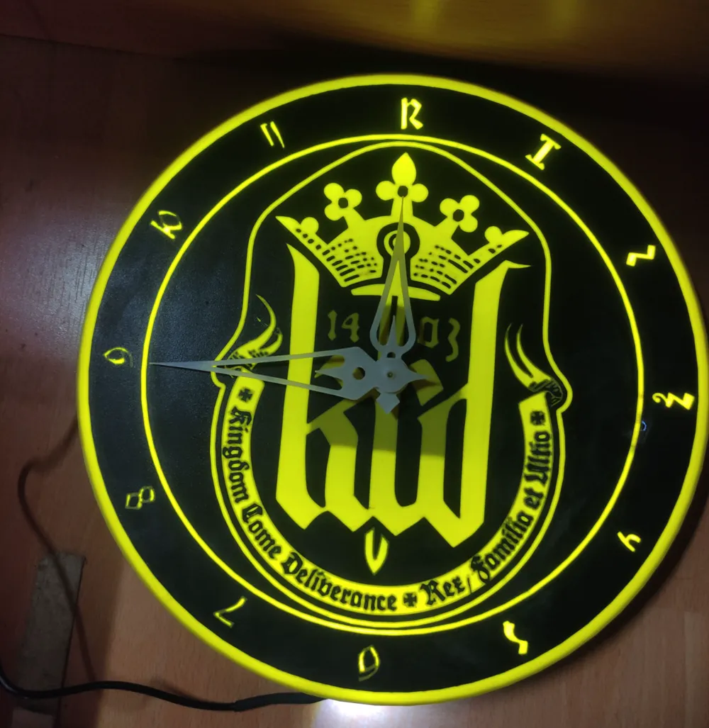 KCD clock by mochr MakerWorld: Download Free 3D Models