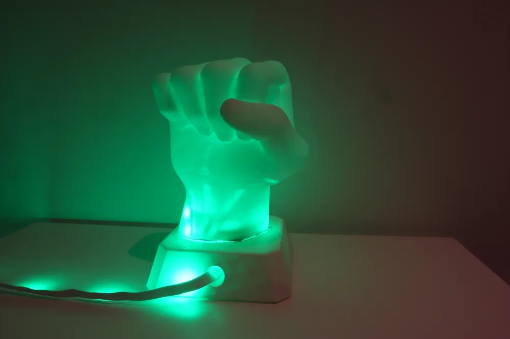 Hulk Fist Light Statue by Direct Designs net - MakerWorld