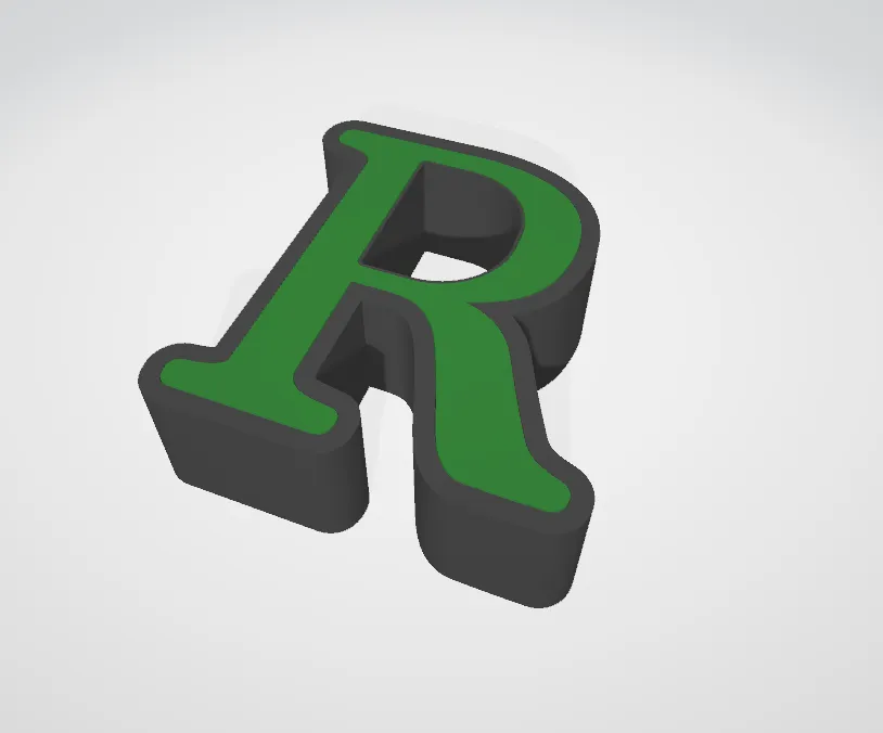 Letter R BOX /Light Box by Santi s 3D - MakerWorld