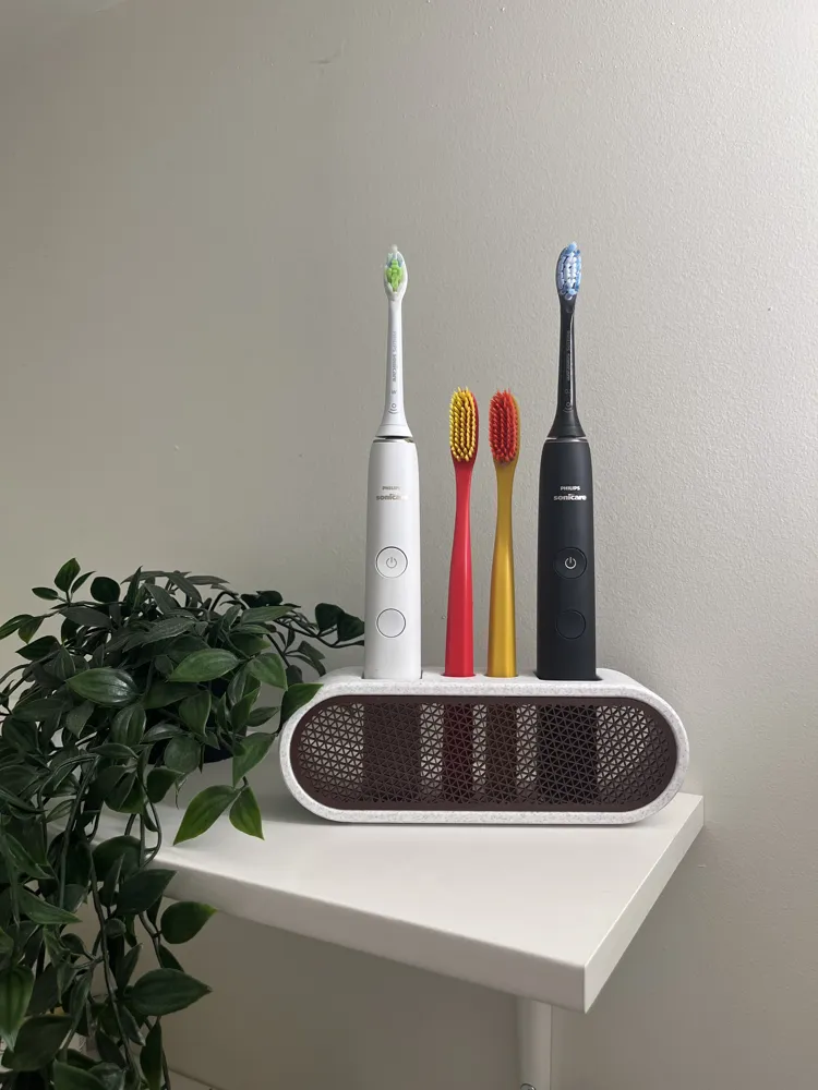 Electric Toothbrush Stand (Sonicare) - Free 3D Print Model - MakerWorld
