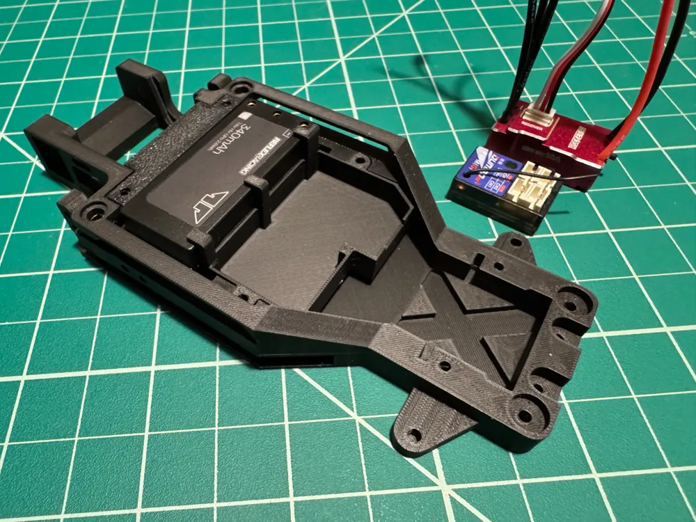 Club Race Hero 28 Modified Electronics Tray CRH28 by Vince MakerWorld ...