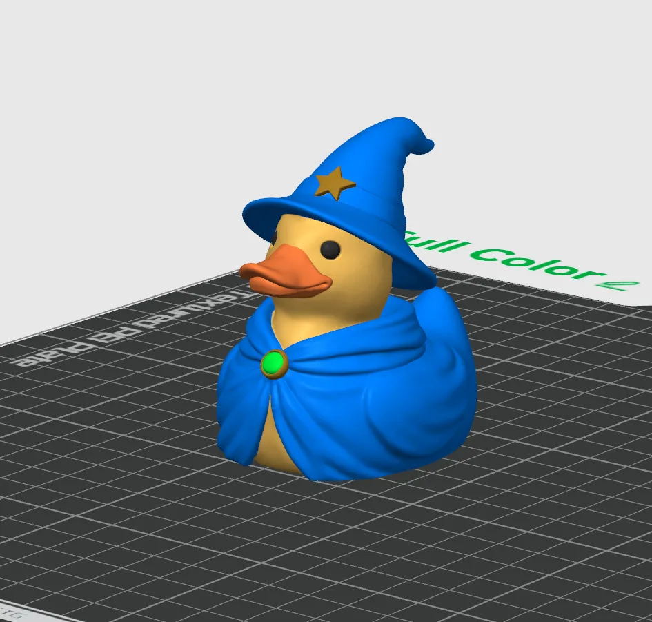 Fantasy Wizard Duck - Free 3D Print Model - MakerWorld