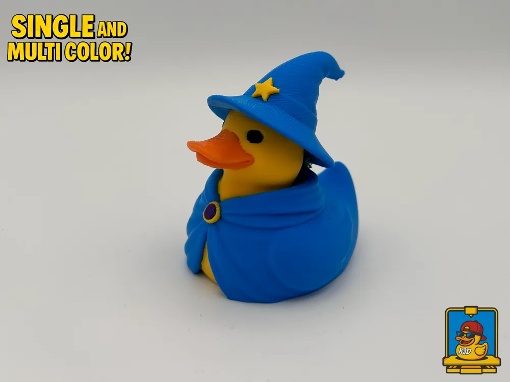 Fantasy Wizard Duck - Free 3D Print Model - MakerWorld