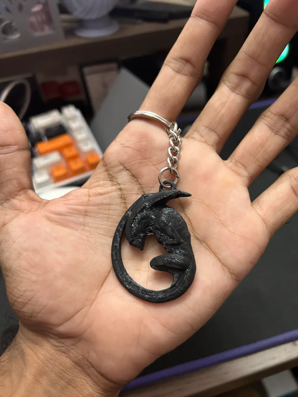 Alien Keychain by Shikko - MakerWorld