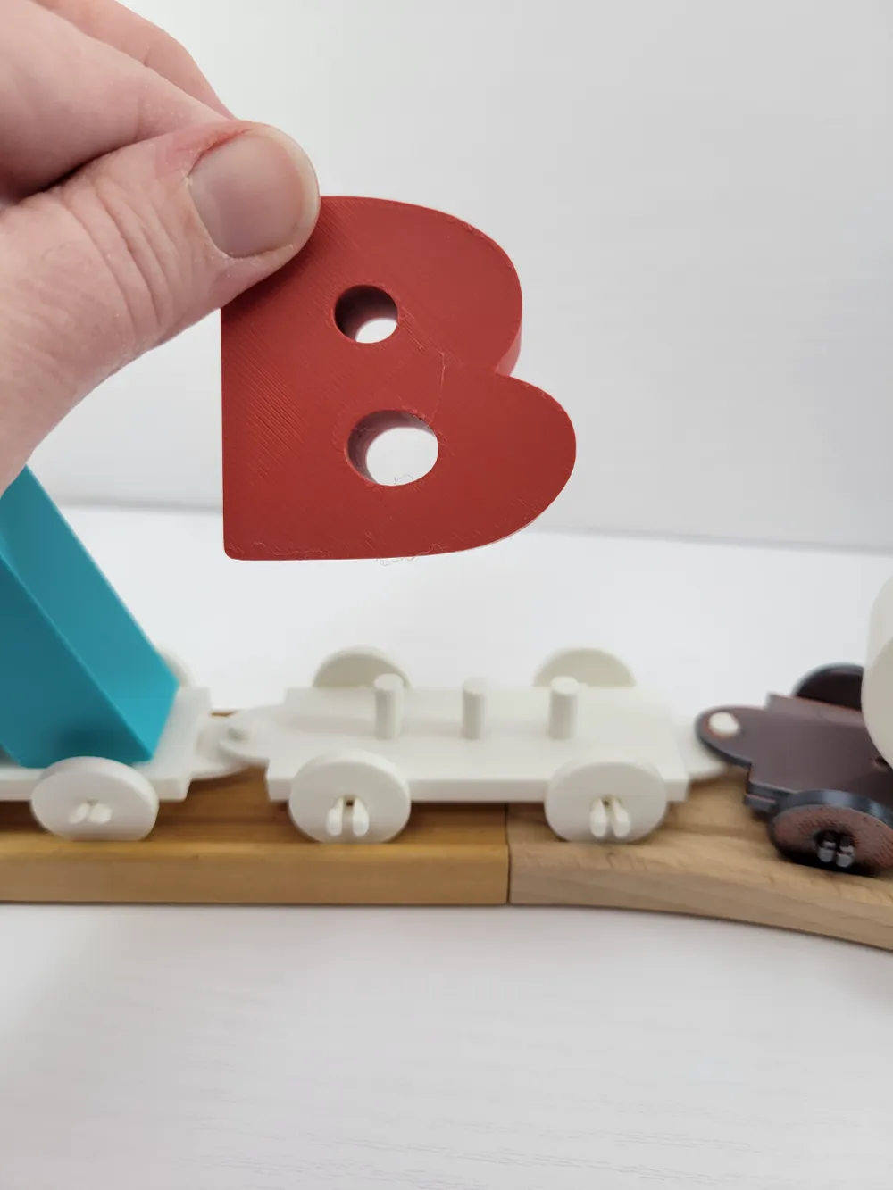 Alphabet Letter Train with all letters A-Z - Free 3D Print Model ...