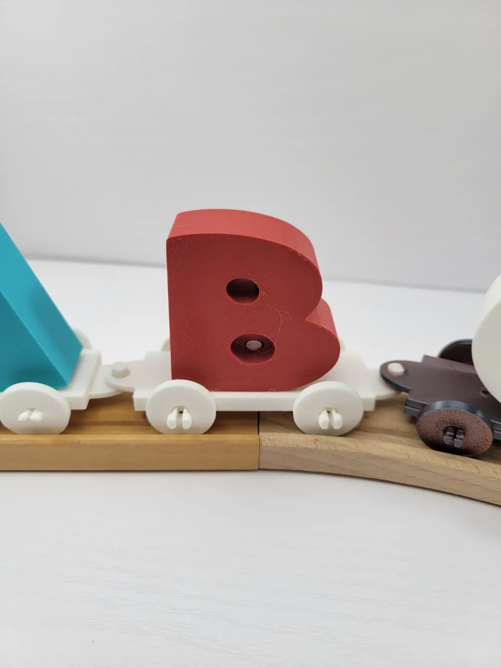 Alphabet Letter Train with all letters A-Z - Free 3D Print Model ...