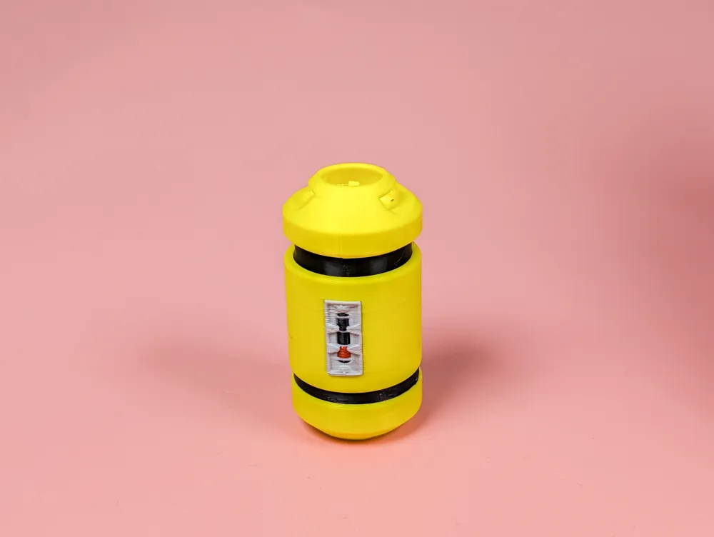 Monsters Inc - Scream Canister - Clicker - Free 3D Print Model - MakerWorld