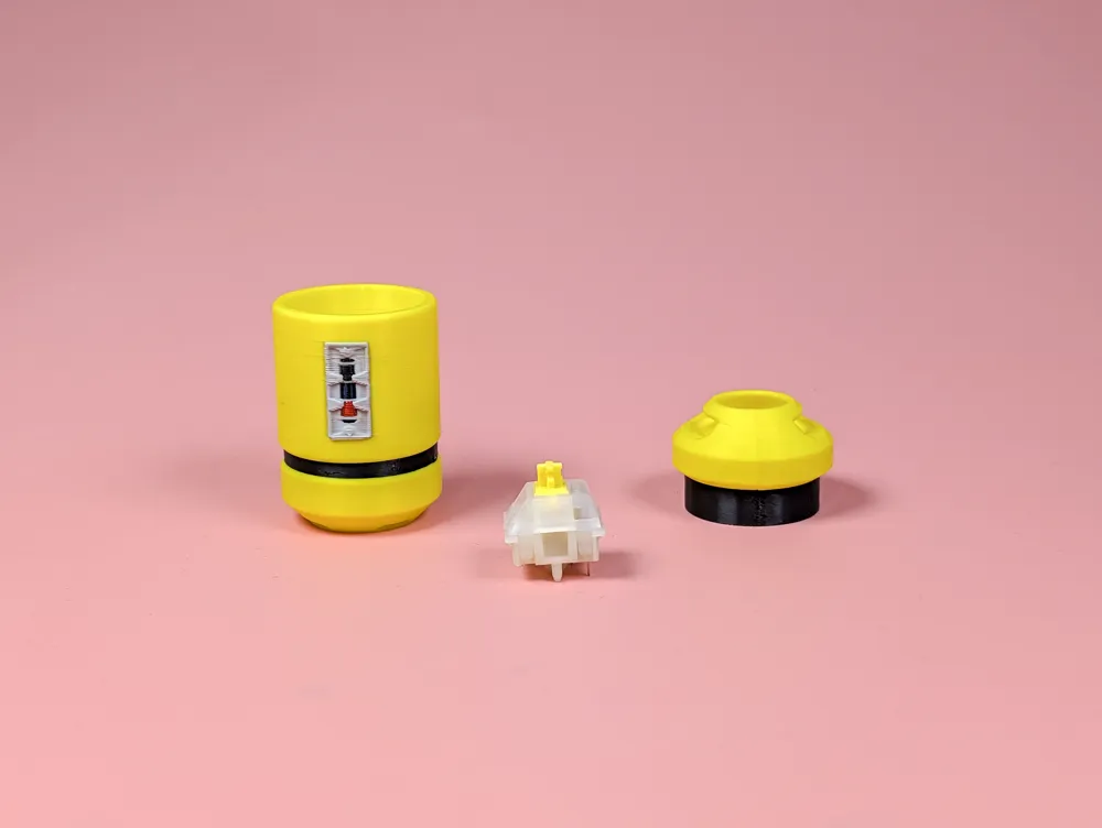 Monsters Inc - Scream Canister - Clicker - Free 3D Print Model - MakerWorld