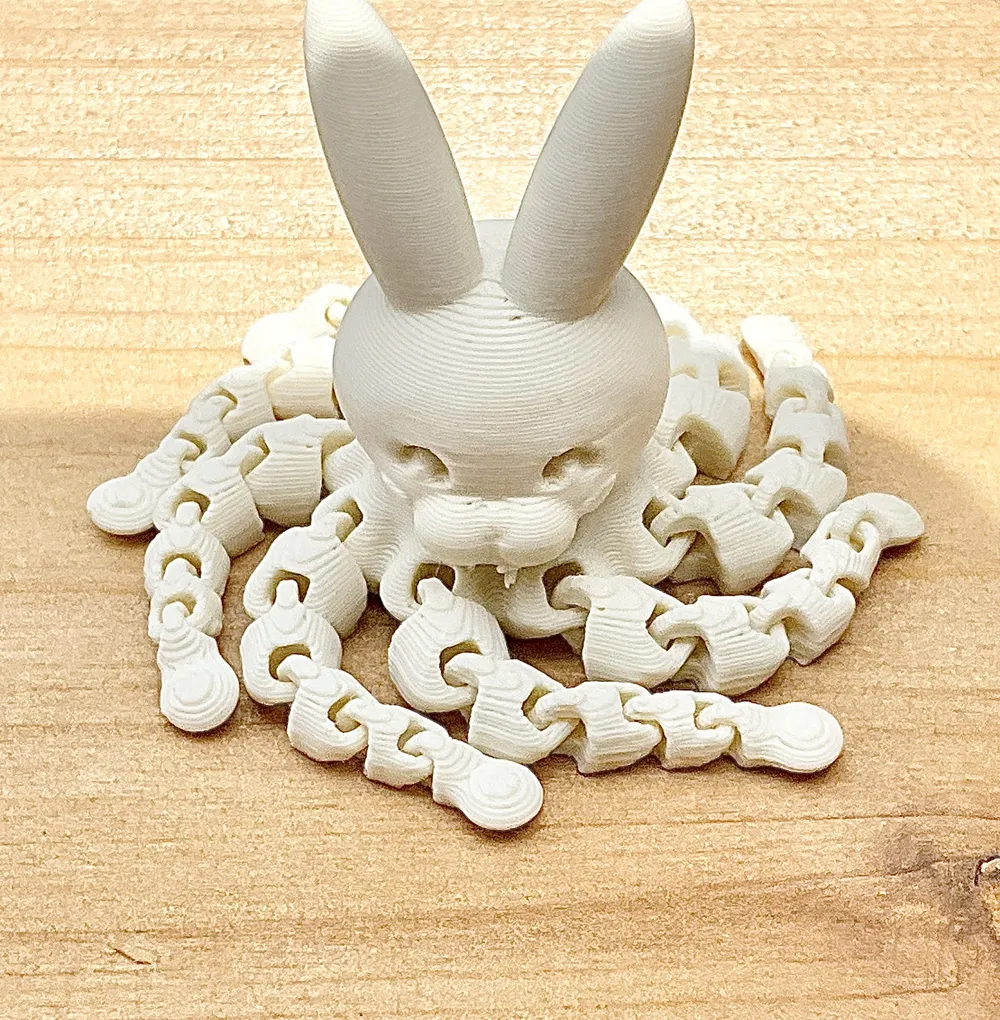 Cute Octo-bunny - Free 3D Print Model - MakerWorld
