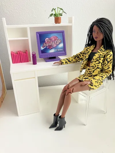 Barbie Desk by FelixL MakerWorld: Download Free 3D Models