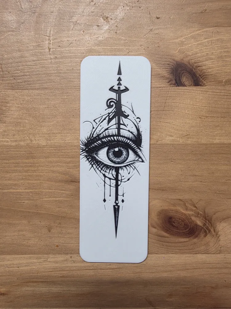 Eye Bookmark - Free 3D Print Model - MakerWorld