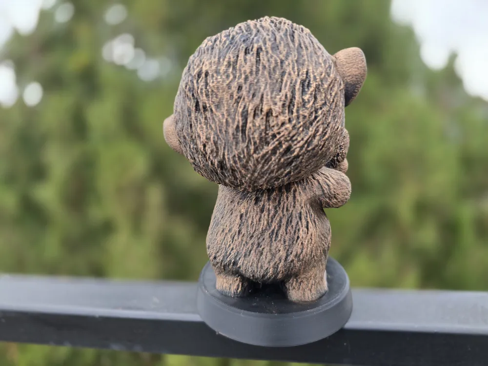PUNCH MONKEY CUTE VIRAL - Free 3D Print Model - MakerWorld