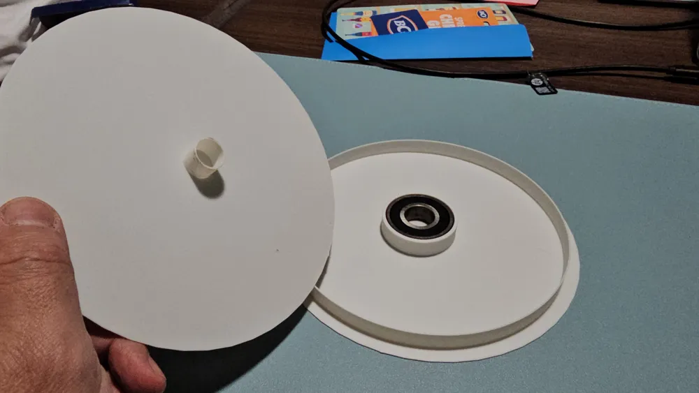Rotating plate for 3d scan , paint, etc.-18cm diam by LucaN79 ...