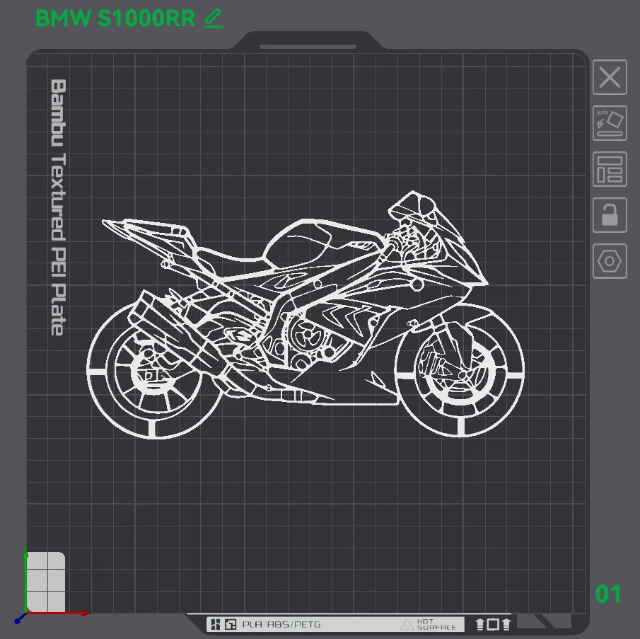 BMW S1000RR 2020 - Free 3D Print Model - MakerWorld
