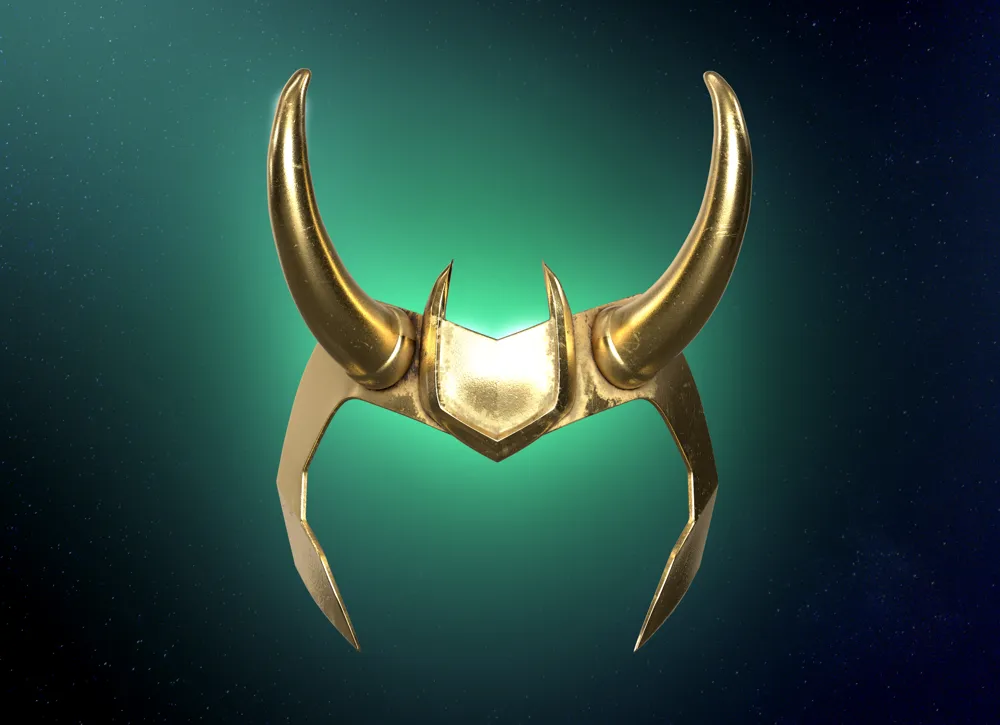 Loki horns | mask crown president season 1 by pewpewcrafts MakerWorld ...