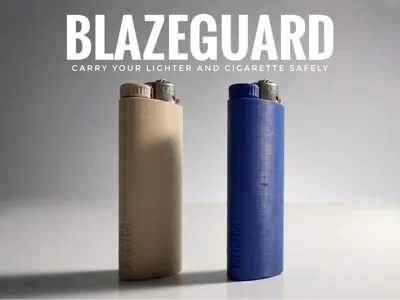 3d printed lighter case - MakerWorld