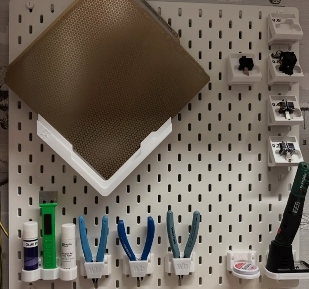 Buildplate holder, fits IKEA "skådis" by walleriusDesign - MakerWorld