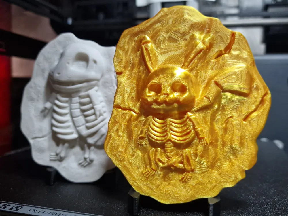 Pikachu Fossil - Pokemon by 3DomSculptsMakerWorld: Download Free 3D Models
