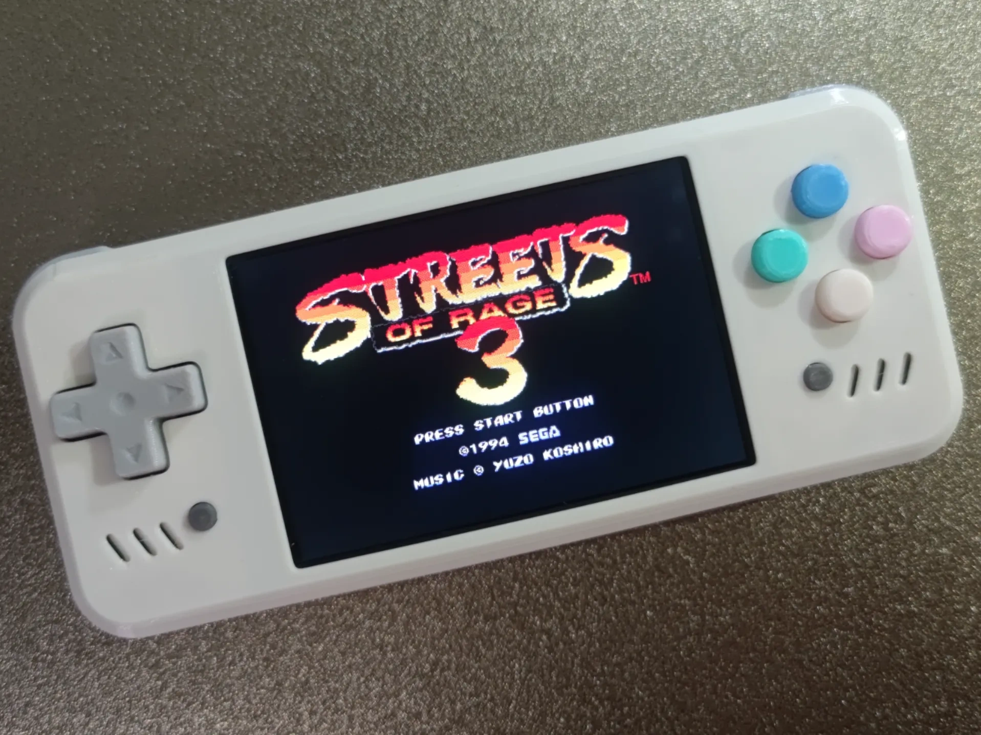 3D-printed enclosure for the V3S Funkey handheld console Open-source handheld GBA game console ...