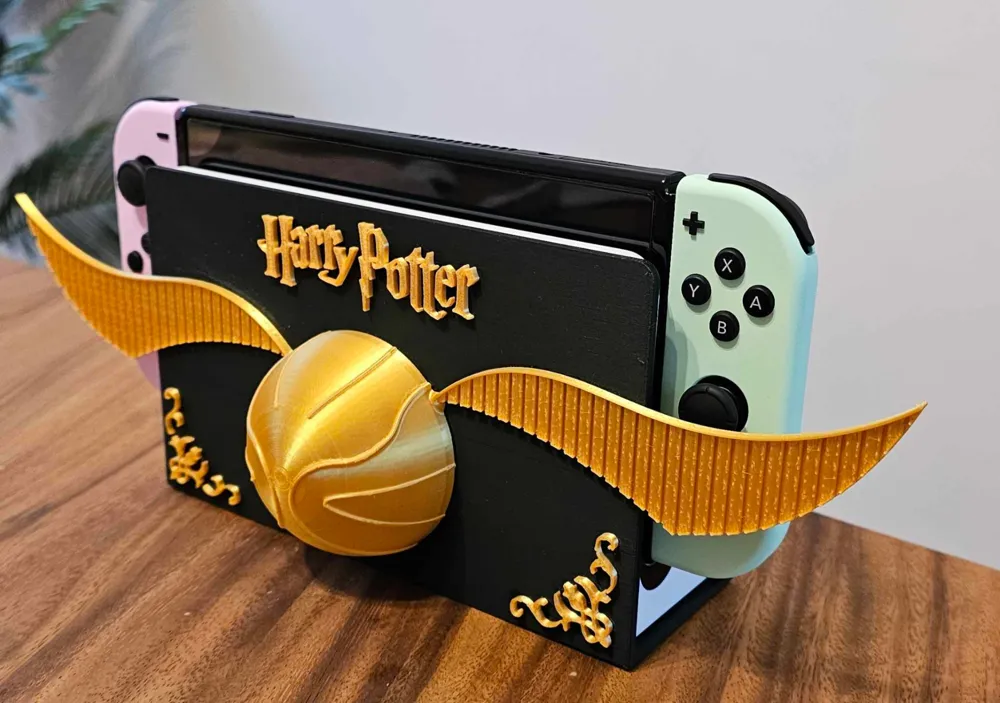 Harry Potter Nintendo switch Dock cover by Sylosis3d - MakerWorld