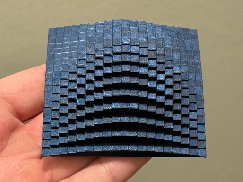Mound of Extruded Squares by Endless Design Lab 🌀 - MakerWorld