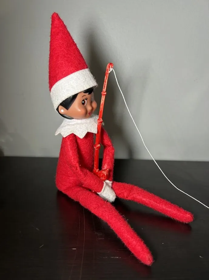 Elf on the Shelf Fishing Pole, Prop Accessory - Free 3D Print Model ...
