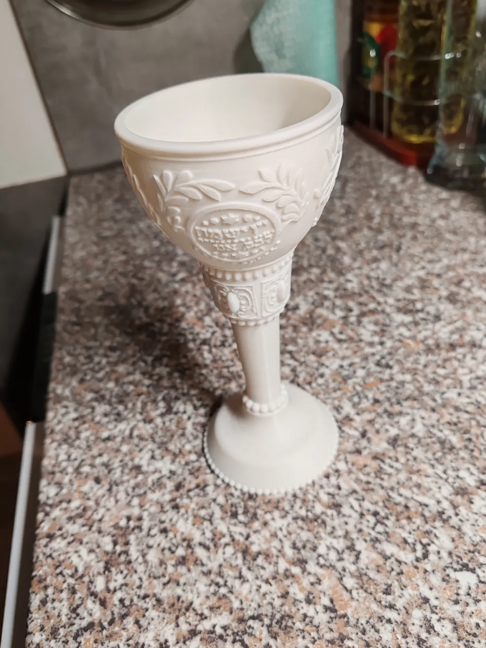 Jewish cup for kiddush by Hepcziiik - MakerWorld