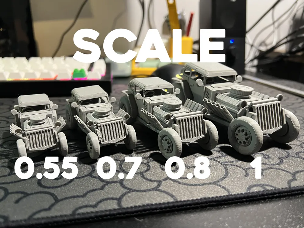 HOT ROD- KIT CARD - Free 3D Print Model - MakerWorld