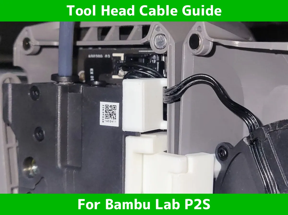 Werkzeugkopf-Kabelführung für P2S - Anti-Klemmschutz – Kostenloses 3D ...