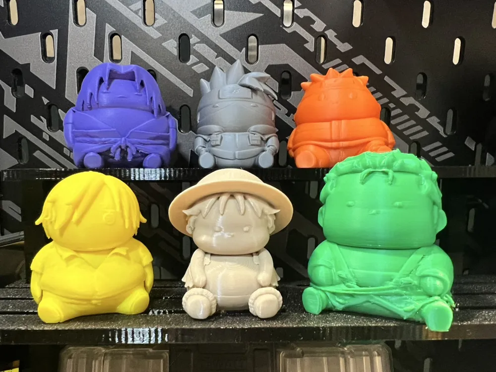 Luffy Chubby Mode from ONEPIECE by AT62 MakerWorld: Download Free 3D Models