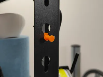 PegMate - Rack shelving Keyhole Peg by I can printing! MakerWorld ...