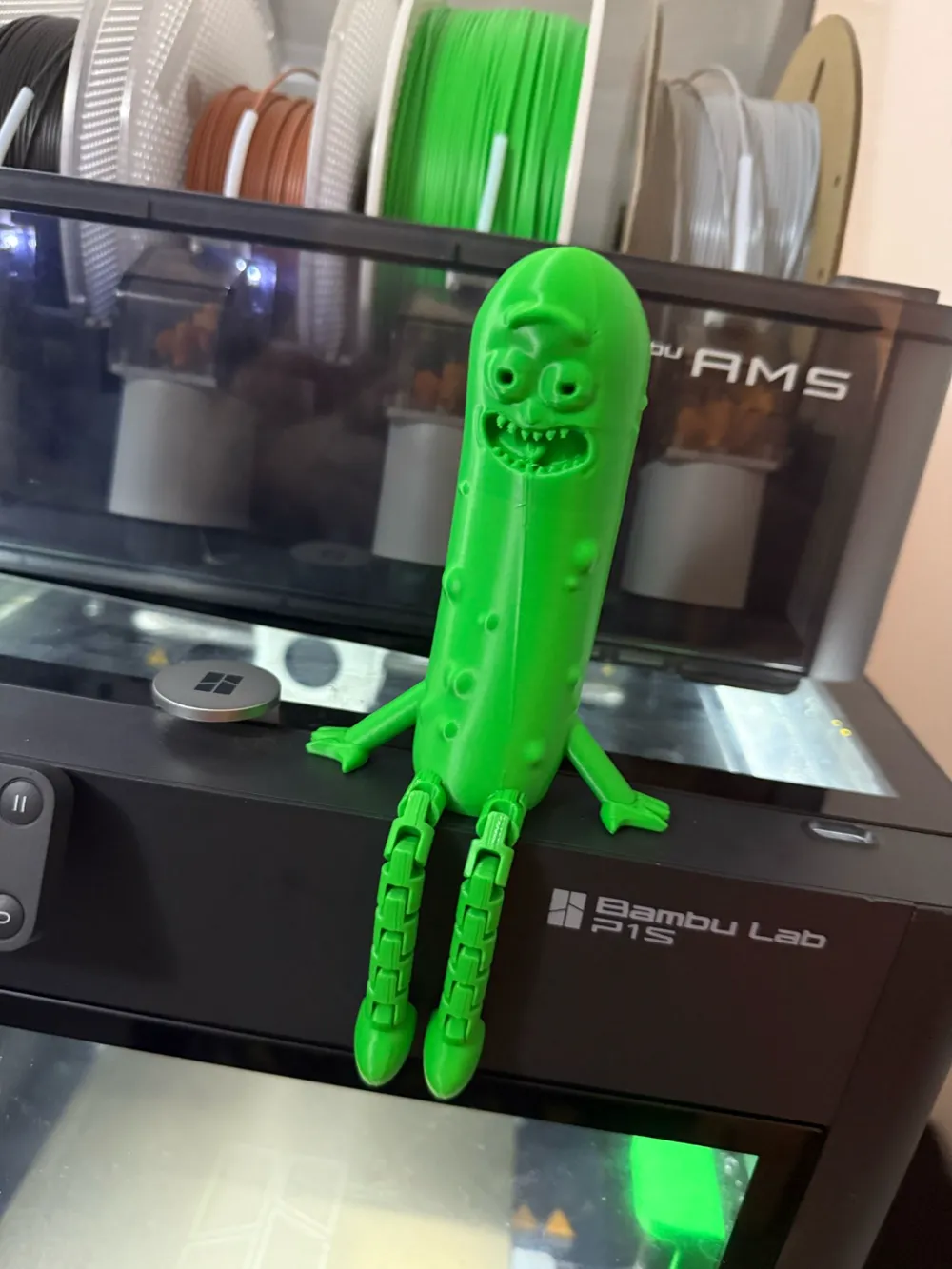 articulated pickle rick by Fatalchaos25 MakerWorld: Download Free 3D Models