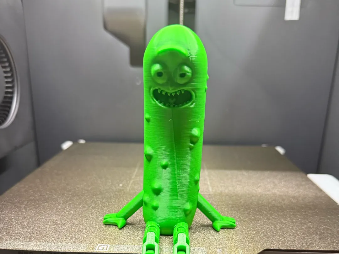 articulated pickle rick - Free 3D Print Model - MakerWorld